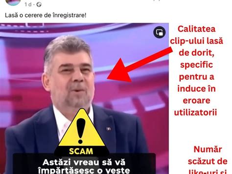 DNSC Imaginea unor politicieni inclusiv Marcel Ciolacu folosită în