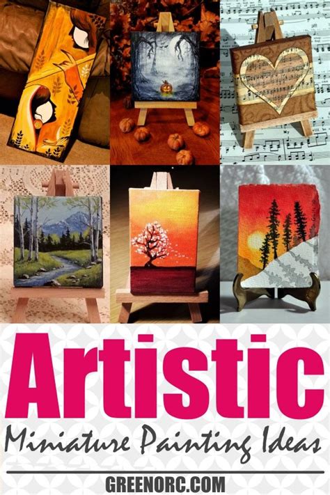 Intricate And Delicate Artistic Miniature Painting Ideas