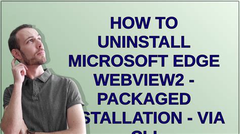 Can T Uninstall Microsoft Edge Webview Infoupdate Org