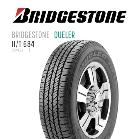 ยางรถยนต์ BRIDGESTONE 265/60 R18 รุ่น D684 ปี2024 | LINE SHOPPING