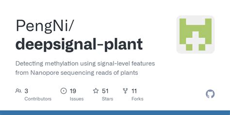 Github Pengnideepsignal Plant Detecting Methylation Using Signal