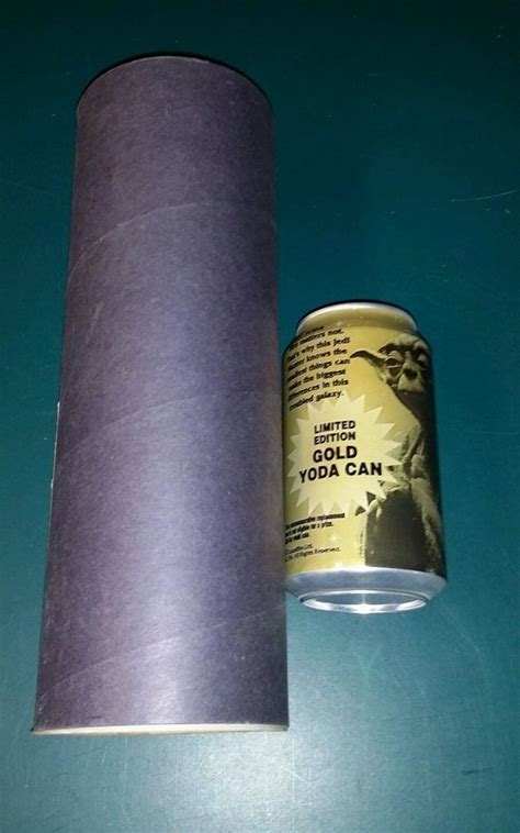 Pepsi Gold Yoda Star Wars Collectible The Last Can Phantom Menace Org