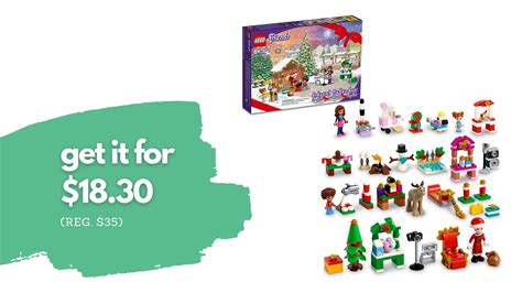 LEGO Friends Advent Calendar 18 30 Reg 35 Southern Savers