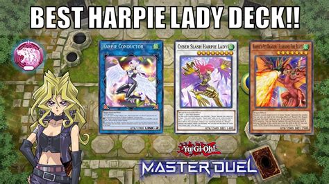 Best Harpie Lady Deck Crushing Meta Yu Gi Oh Master Duel Youtube