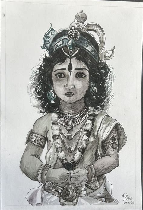 Santoshis Latest Pen And Marker Kartik Narayanan