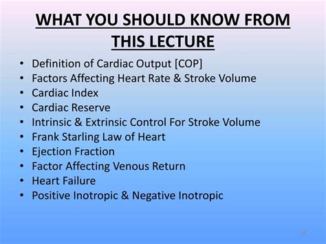 Ppt Cardiac Output And Venous Return Powerpoint Presentation Free