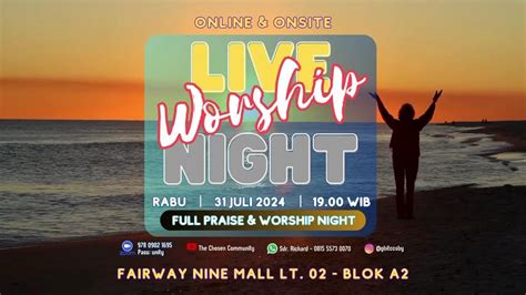 IBADAH LIVE WORSHIP GBI TCC JULI YouTube