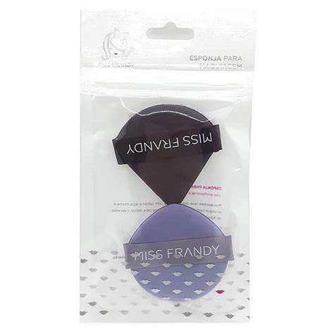 Kit 2 Esponjas De Apoio Miss Frandy Love Store Makeup A Sua Loja