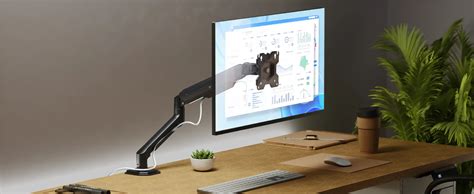 ONKRON кронштейн для монитора 13"-32" настольный, чёрный MS80