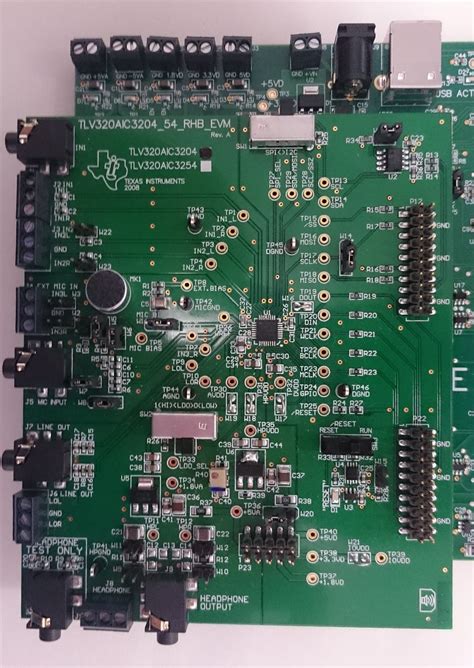 TLV320AIC3204EVM K External TLV320AIC3204 I2c Control With EVM Audio