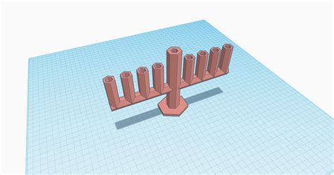 Menorah By Tinkerman214 Download Free Stl Model