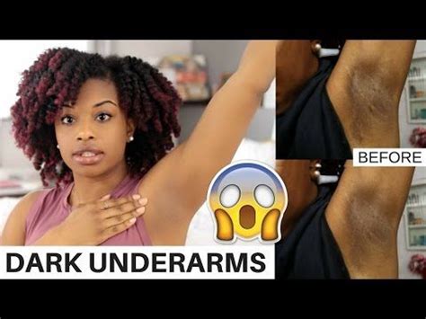 HOW TO LIGHTEN DARK UNDERARMS IN 2 EASY STEPS | MASK & SCRUB TO LIGHTEN ...