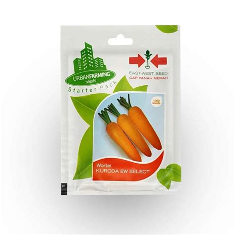Jual Benih Wortel KURODA EW SELECT Isi 1000 Seeds Panah Merah Terbaik