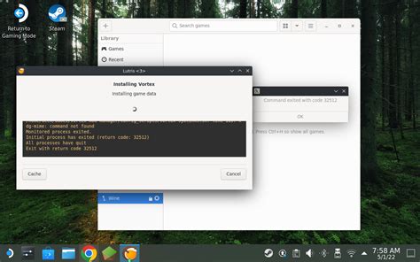 Yet Another Request For Help Installing Vortex Getting Error 32512 And
