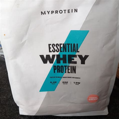 Essential Whey Protein Strawberry Cream Myprotein Kalórie Kj A