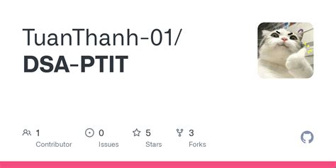 GitHub TuanThanh 01 DSA PTIT