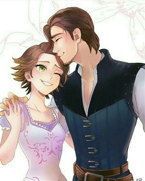 A Man And Woman Are Dressed Up As Disney Characters One Is Hugging The