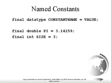 Chapter 2 Elementary Programming Liang Introduction To Java