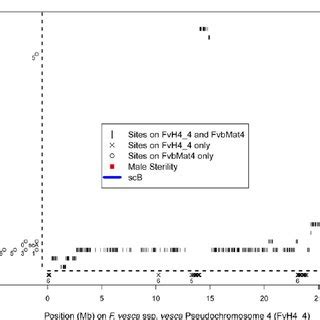 Probability Of The Sex Locus Mapping Across The Genome A LOD Score Download Scientific Diagram