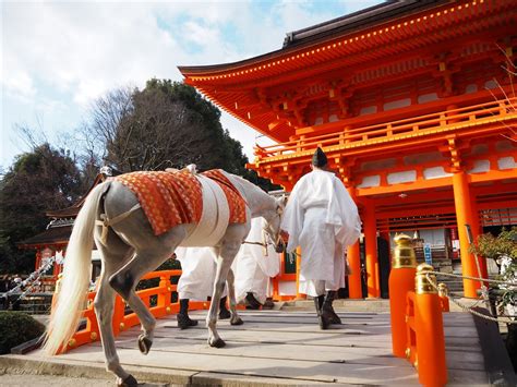 上賀茂神社の白馬奏覧神事 2022年 京都旅屋