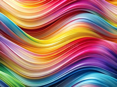 Multi Color Waves Texture Liquid Fluid Rainbow Colorful 3d Abstract