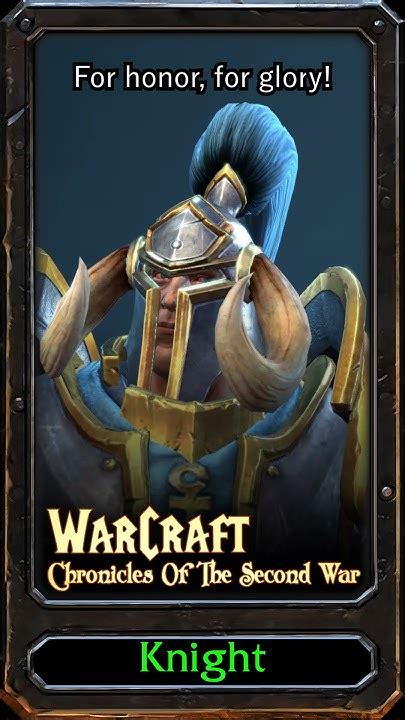 Csw Knight Voice Lines Shorts Warcraft Youtube