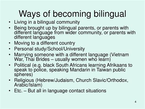 ppt bilingualism and code switching powerpoint presentation free