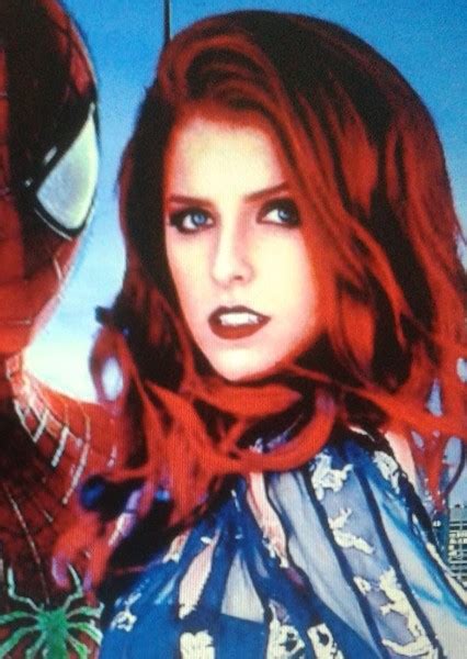 Fan Casting Anna Kendrick As Mary Jane Watson In The Amazing Spider Man