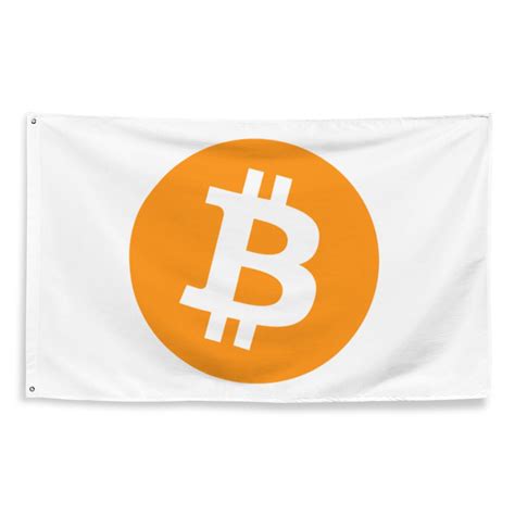 Bitcoin Flag Etsy
