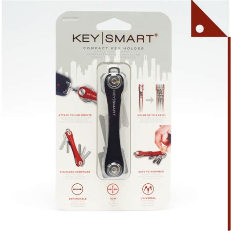Keysmart Ksmks309 Blk ที่เก็บกุญแจ Compact Minimalist Pocket Sized