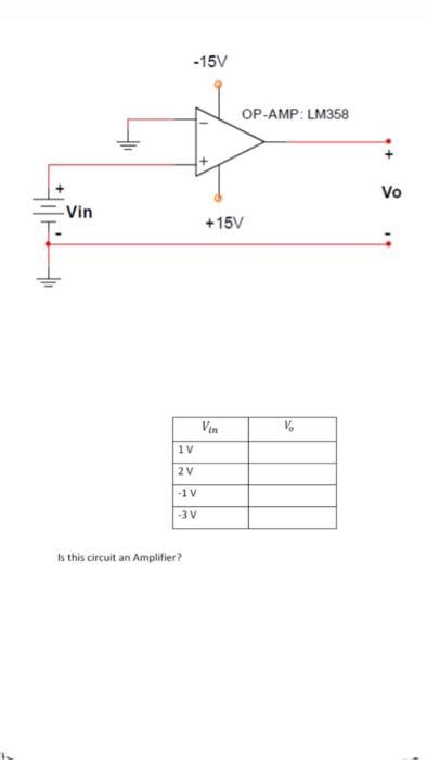 Solved Find Vout With The Following Settings Vin 5v Vcc Chegg