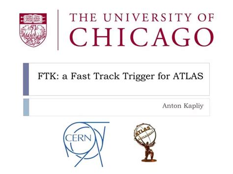ppt ftk a fast track trigger for atlas powerpoint presentation free
