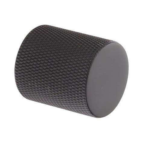 Big Knurled Knob Black 25mm Handles Inc Cape Town