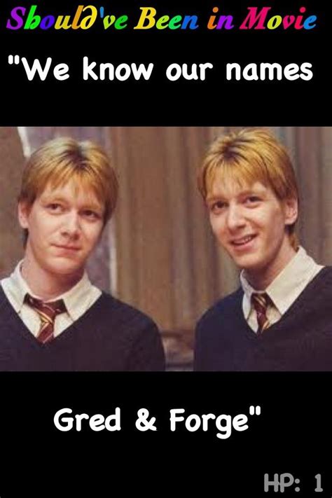 Harry Potter Funny Quotes Fred And George Quotesgram