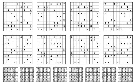 sudoku game set with answers simple vector design 28251812 vector art