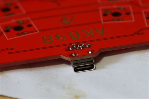 Modification MiniUSB To Type C PCB Open Source R MechanicalKeyboards