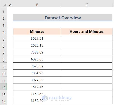 how to convert minutes to hours and minutes in excel