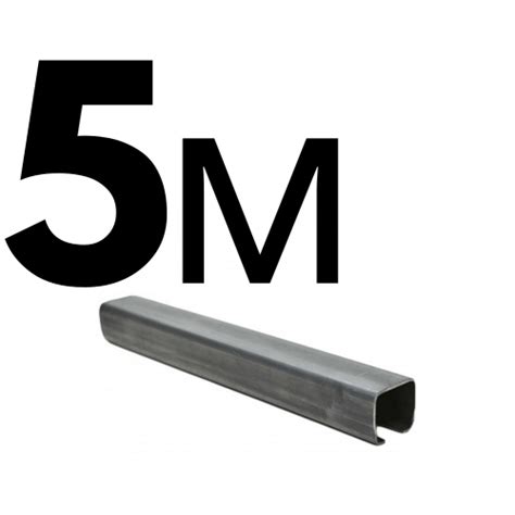 КАВ Направляющая для откатных ворот длинной 5 метров | толщина 3 мм