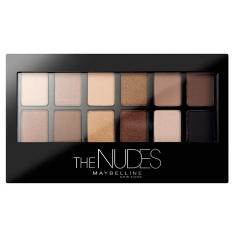 Maybelline Eyeshadow Palette 01 The Nudes 1 Kpl 1095