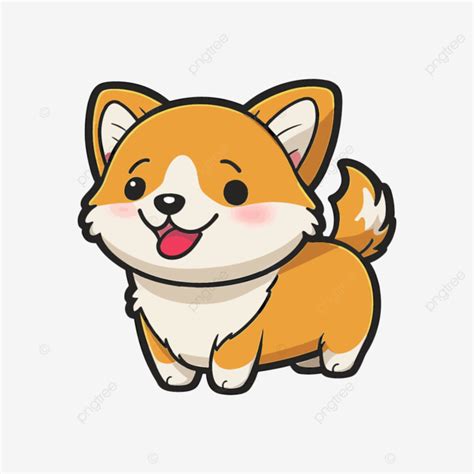 행복한 개 벡터 귀여운 강아지 벡터 귀여운 강아지 Png 일러스트 및 벡터 에 대한 무료 다운로드 Pngtree