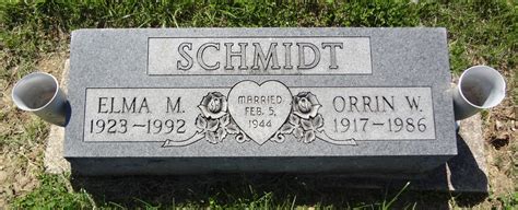 Orrin Wesley Schmidt 1917 1986 Find A Grave Memorial