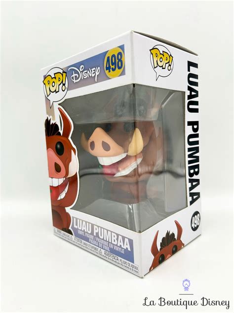 Figurine Funko POP Luau Pumbaa Disney Le Roi Lion Collection Vinyl Figurines De