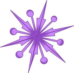 SNOWFLAKE Vector Illustration AnnTheGran Com