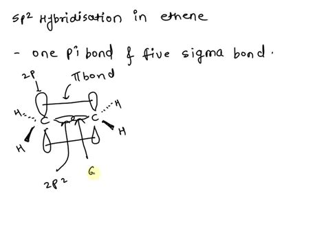 Solved A Draw A Diagram Showing The Hybrid Atomic Orbitals On Carbon