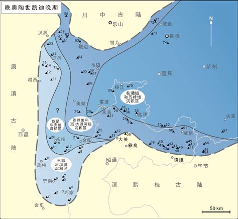 扬子台地西缘奥陶纪地层框架与古地理系列进展 化石网