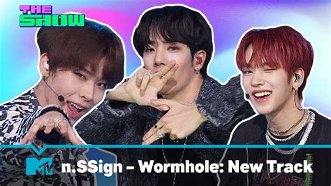 n SSign 엔싸인 Wormhole New Track Live Performance The Show MTV Asia YouTube