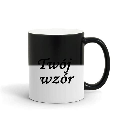Magiczny foto kubek z twoim własnym nadrukiem logo magiczny foto kubek ze zdjęciem nadruk