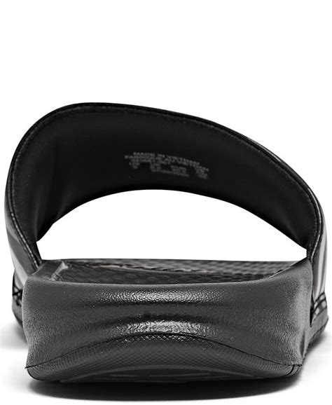 Nike Womens Benassi Jdi Swoosh Slide Sandals From Finish Line