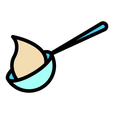 Premium Vector Soy Cream Spoon Icon Outline Vector Food Soya Bean