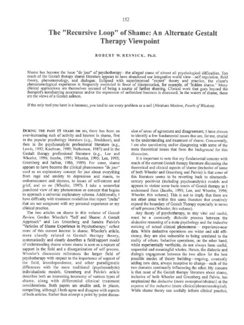 Recursive Loop Of Shame Pdf